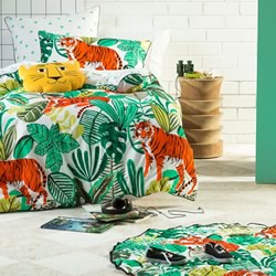 Tigris Quilt Cover Set by Hiccups – Cottonbox Pty Ltd
