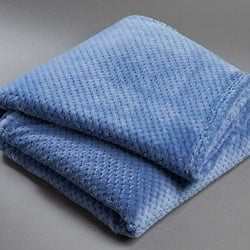Popcorn Fleece Denim Throw by Jiggle & Giggle – Cottonbox Pty Ltd
