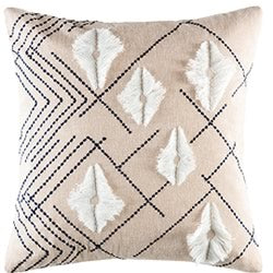 Keire Neutral Cushion (50 x 50cm) by Kas – Cottonbox Pty Ltd