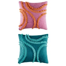 Lanto PINK Cushion (50 x 50cm) by Kas – Cottonbox Pty Ltd