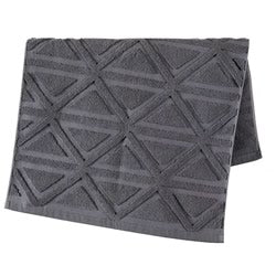 Mason Charcoal Bath Mat by Kas – Cottonbox Pty Ltd