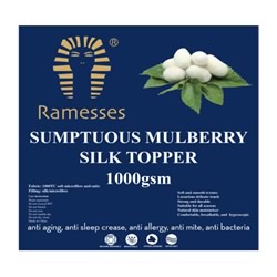 Sumptuous Mulberry Silk Blend Mattress Topper by Kingtex – Cottonbox ...