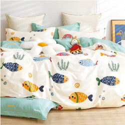 Frankie Fish Quilt Cover Set by Kommotion – Cottonbox Pty Ltd