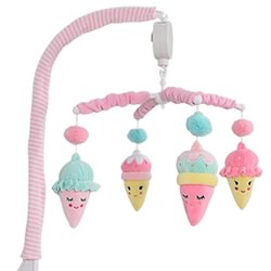 Ice Cream Musical Mobile Set by Living Textiles – Cottonbox Pty Ltd