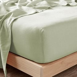 Nimes Wasabi Fitted Sheet by Linen House – Cottonbox Pty Ltd