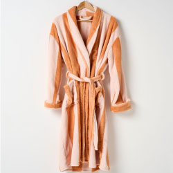 Plush Ocean City Caramel Robe by Linen House – Cottonbox Pty Ltd