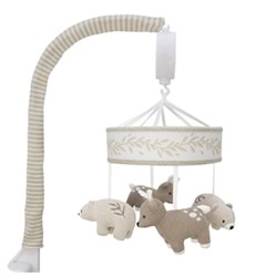 Bosco Bear Musical Mobile Set by Living Textiles – Cottonbox Pty Ltd