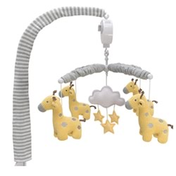 Noah Musical Mobile Set by Living Textiles – Cottonbox Pty Ltd