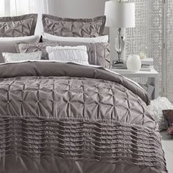 Francesca Taupe Quilt Cover Set by Logan & Mason – Cottonbox Pty Ltd