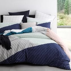 Arlo Scandi Quilt Cover Set by Logan & Mason – Cottonbox Pty Ltd