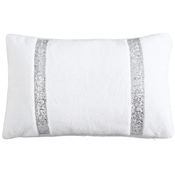 Seville Snow Long Cushion (30 x 60cm) by Logan & Mason – Cottonbox Pty Ltd