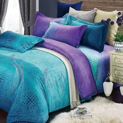Aqua Turquoise Quilt Cover Set by Luxton – Cottonbox Pty Ltd