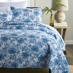 Kayla Blue Coverlet Set by Macey & Moore – Cottonbox Pty Ltd
