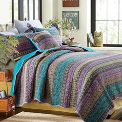 Morocco Blue Coverlet Set by Macey & Moore – Cottonbox Pty Ltd