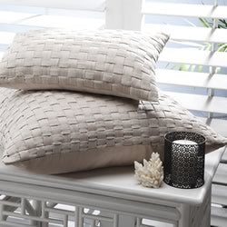 Genevieve Linen Decorator Cushion by Private collection – Cottonbox Pty Ltd