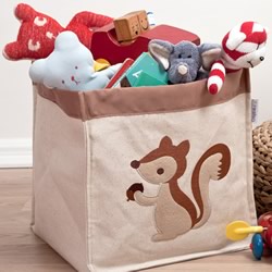 Squirrel Square Storage Basket by Forwalls – Cottonbox Pty Ltd